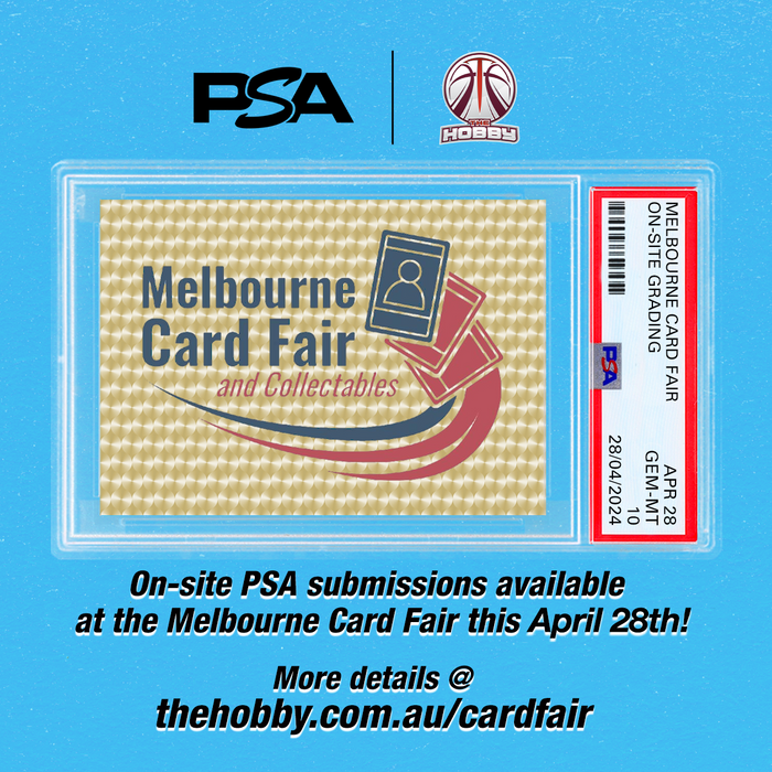 PSA Grading Submissions at the Melbourne Card Fair - 28th April 2024