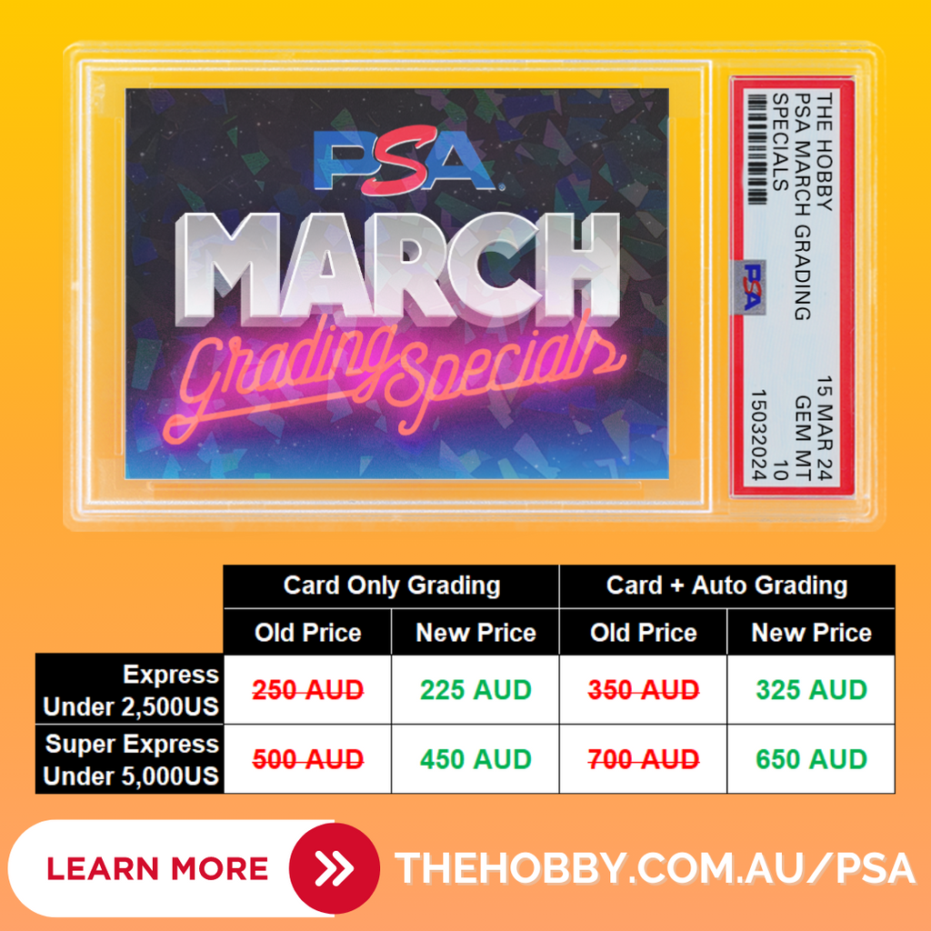 March 2024 PSA Grading Specials