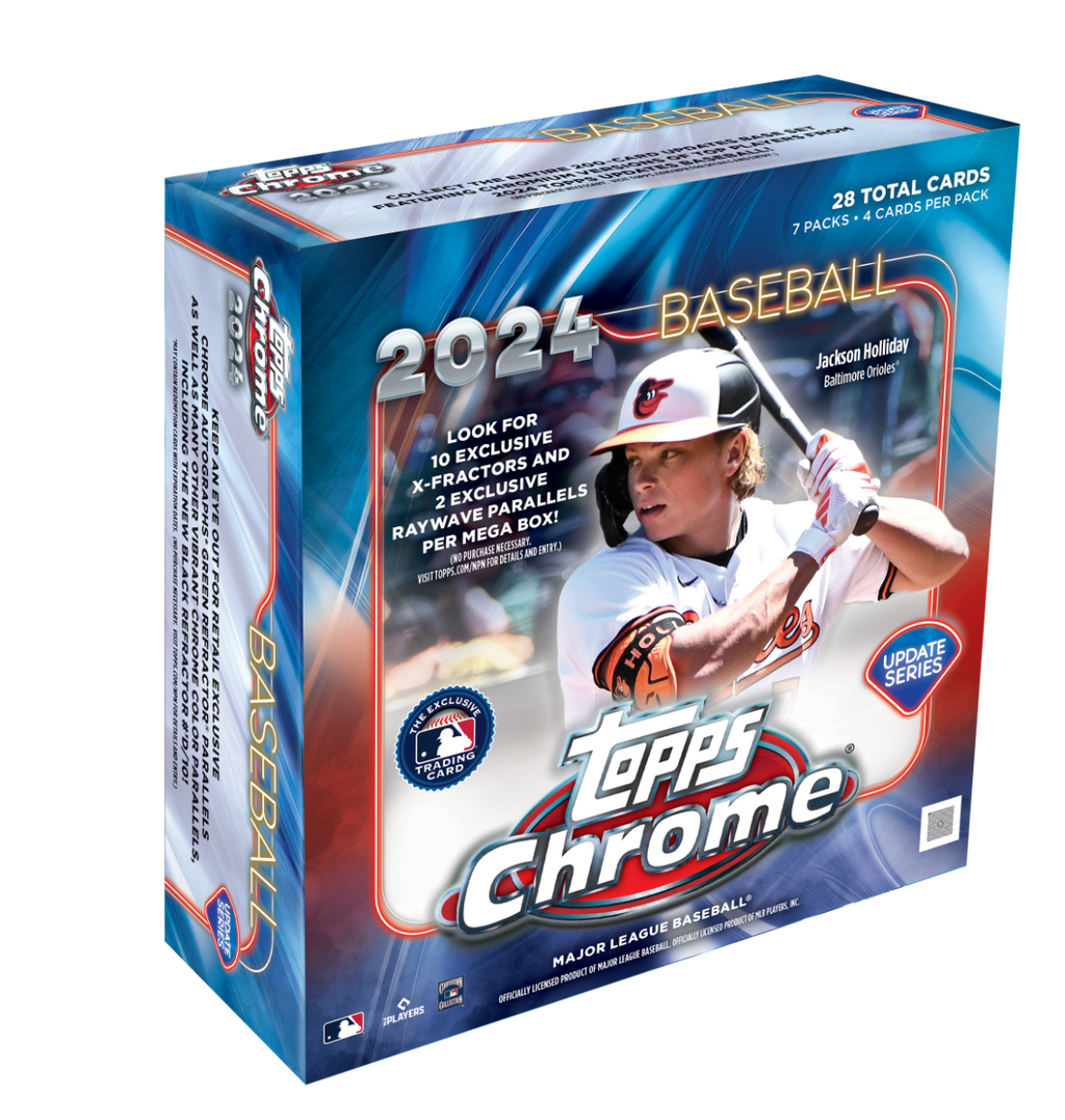 2024 Topps Chrome Update Series Baseball Mega Box