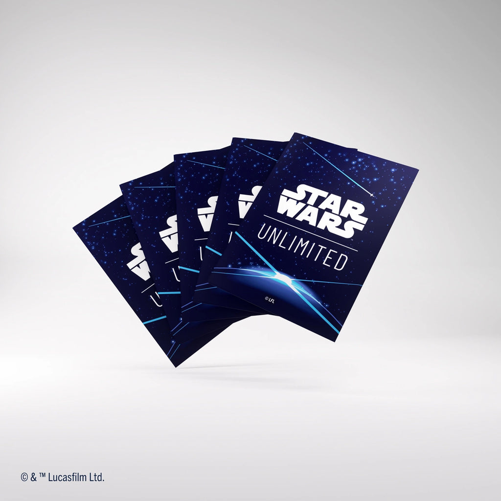 Gamegenic Star Wars Unlimited Art Sleeves - Space Blue - The Hobby