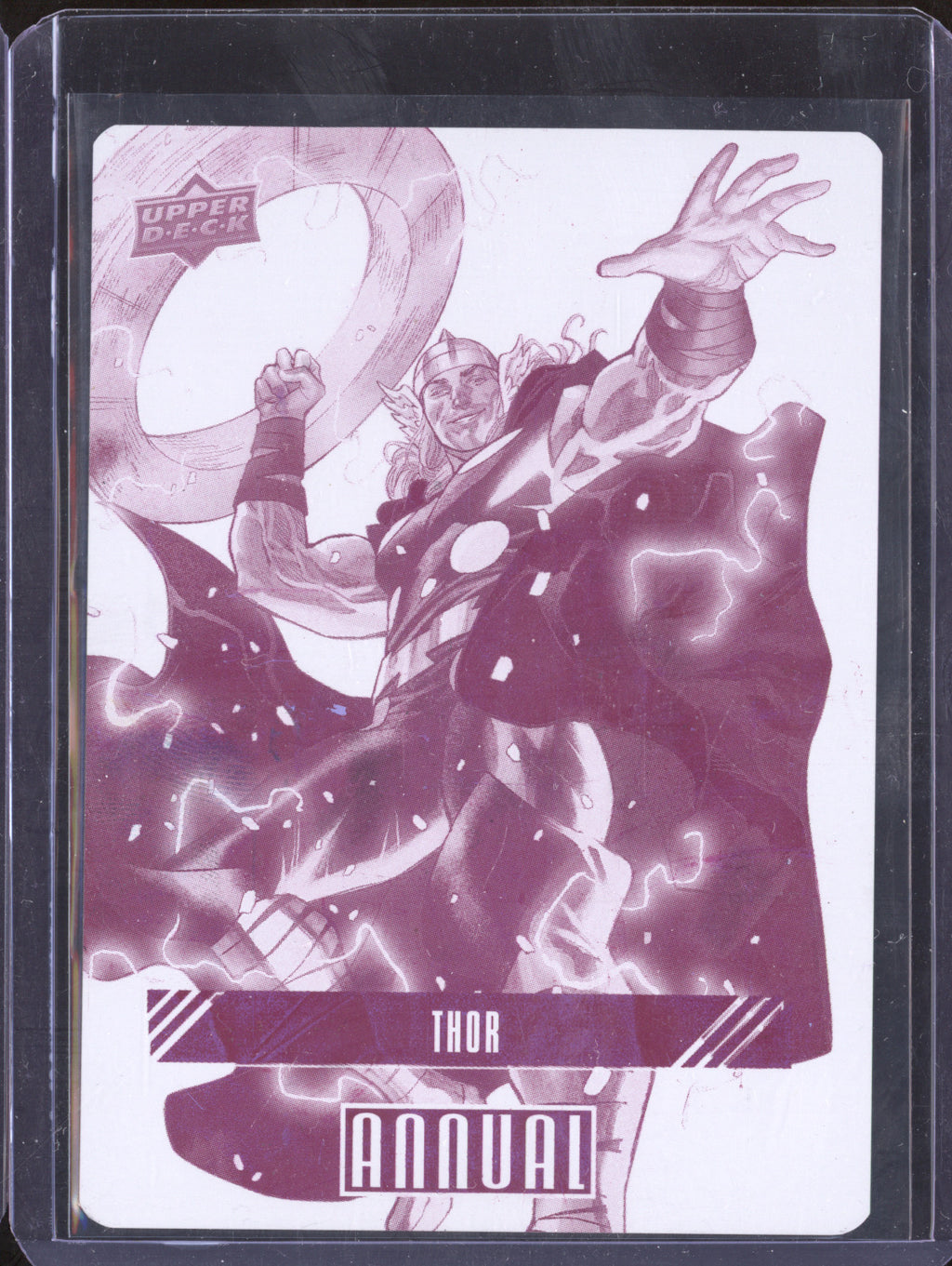 Thor 2023-24 Upper Deck Marvel Annual 86 Magenta Printing Plate 1/1
