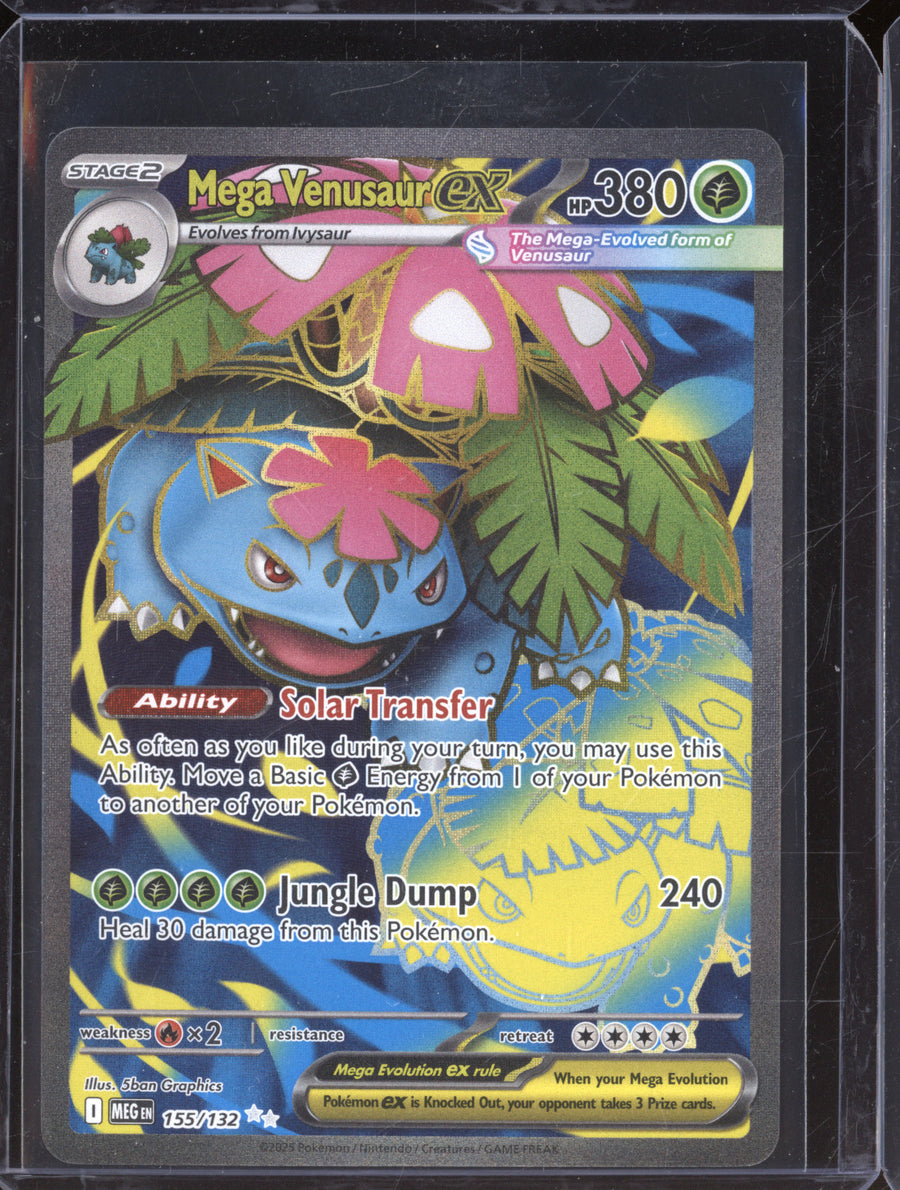 2025 Pokemon Mega Evolutions 155/132 Mega Venusaur ex Ultra Rare