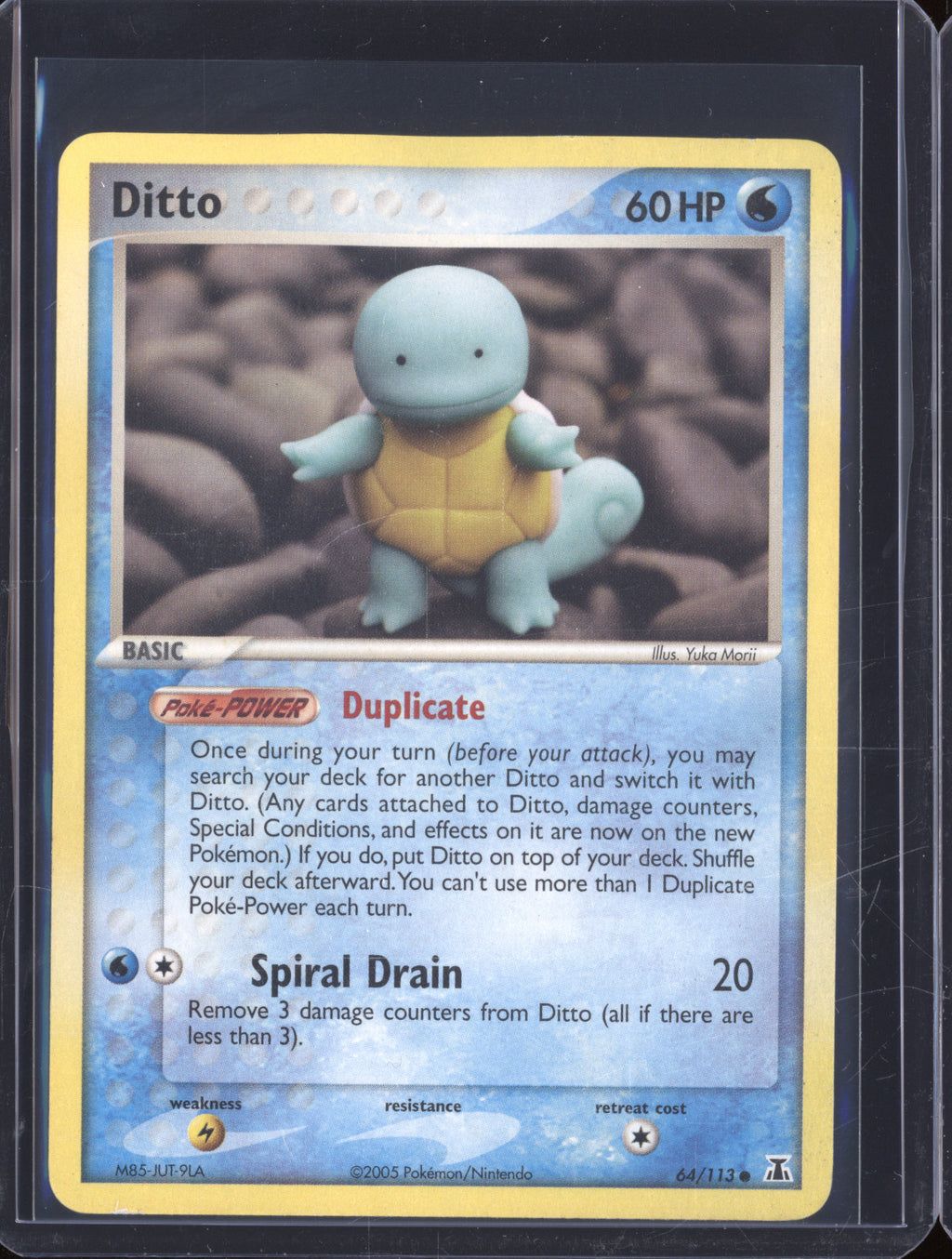 Ditto 2005 Pokemon EX Delta Species 64/113 Common