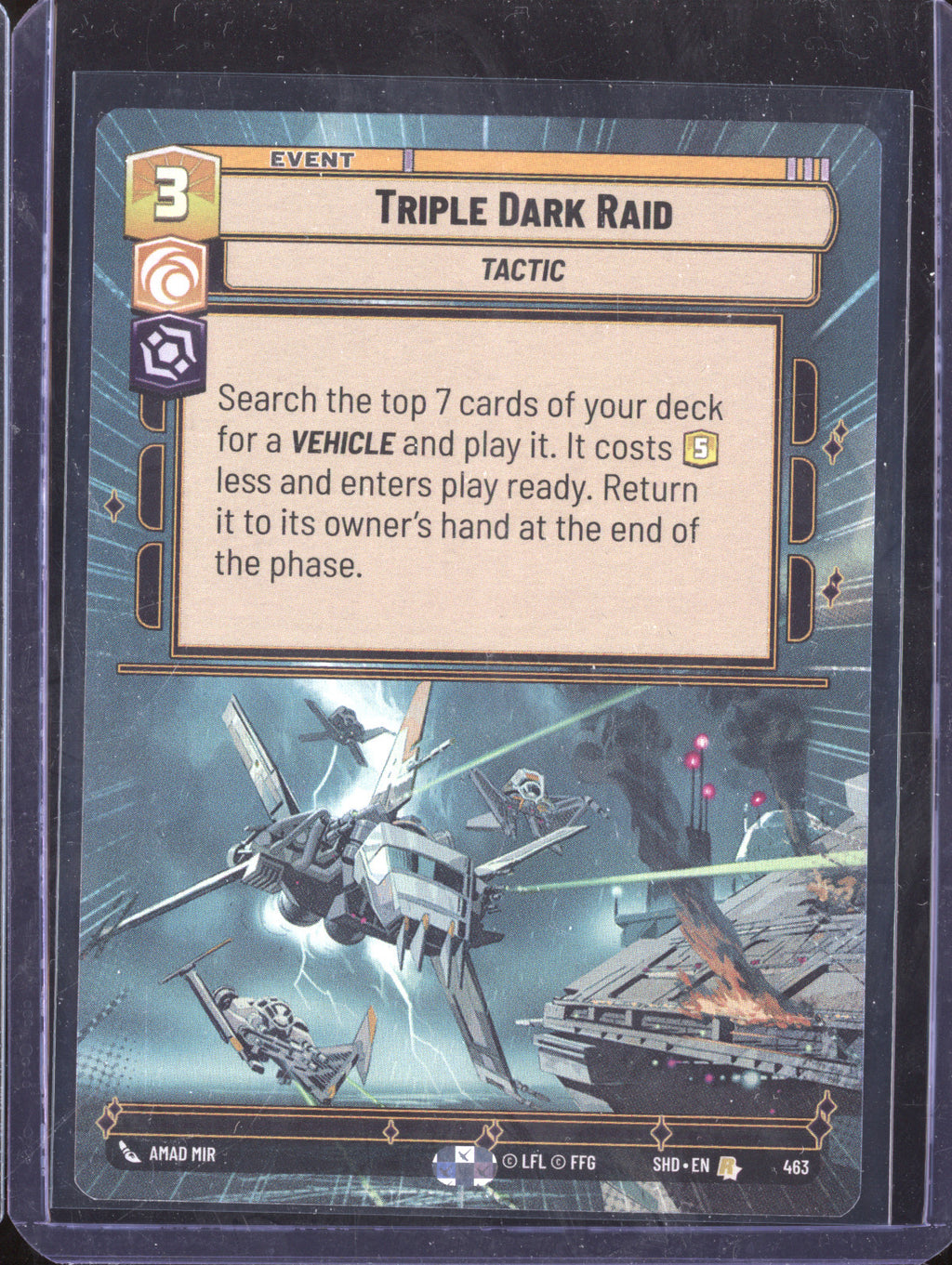 Triple Dark Raid 2024 Star Wars Unlimited Shadows of the Galaxy Hypers