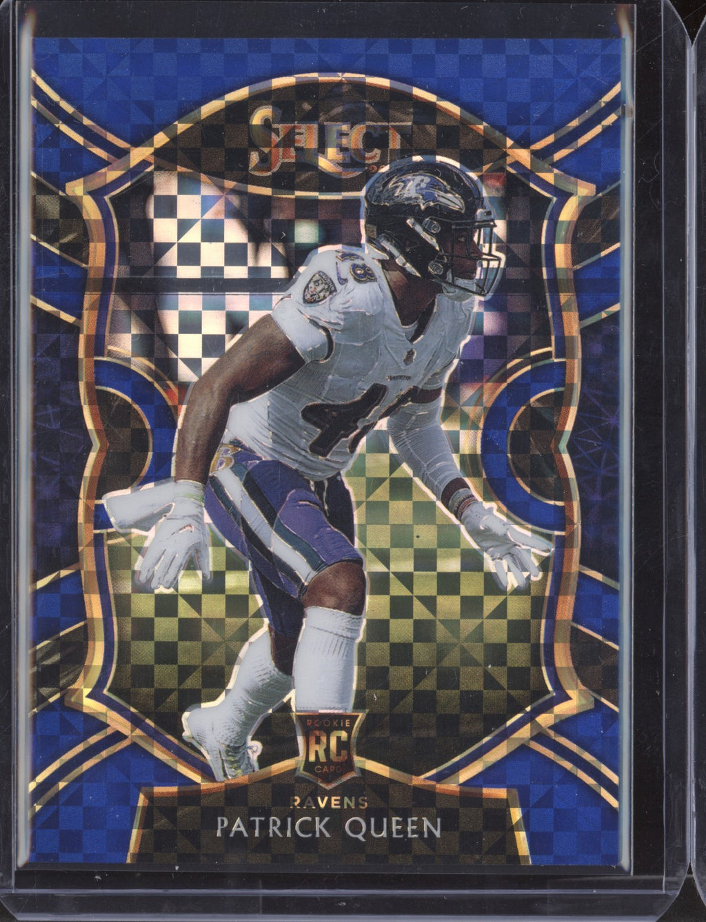 Patrick Queen 2020 Panini Select 93 Blue RC 52/175